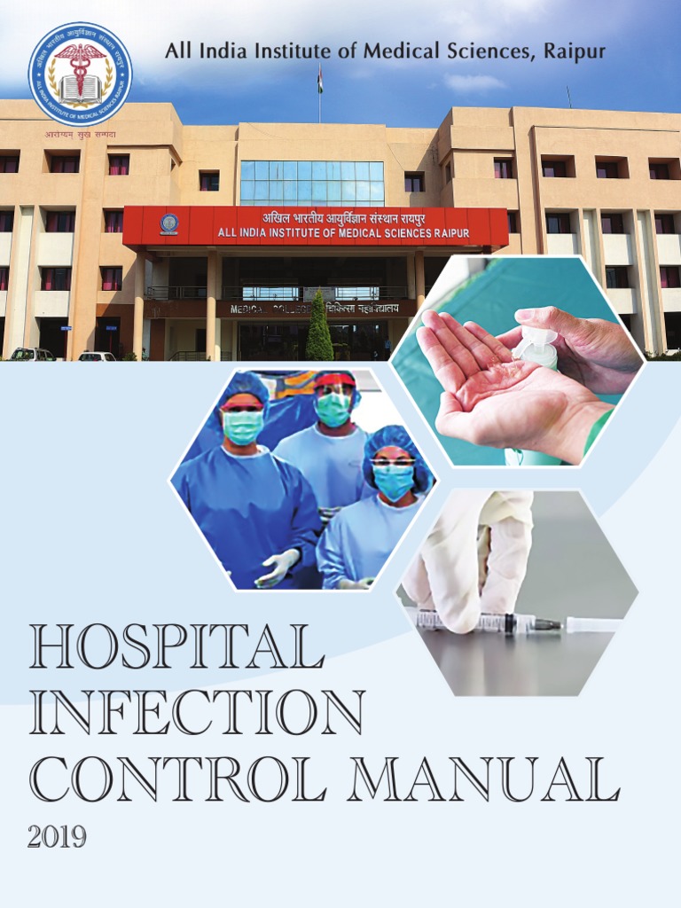 Hospital Infection Control Manual AIIMS Raipur2019 | PDF | Transmission ...