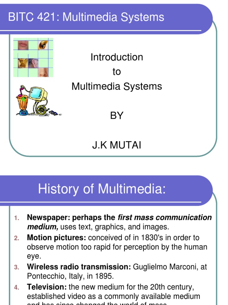 Lesson 1 Introduction To Multimedia | PDF | Multimedia | Graphics