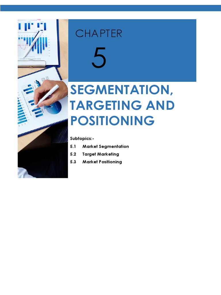 Marketing CHAPTER 5 | Download Free PDF | Market Segmentation | Marketing