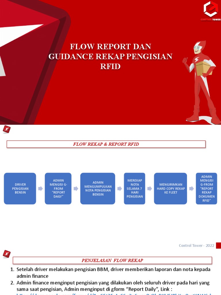 Flow Dan Guidance Rekap Rfid | PDF