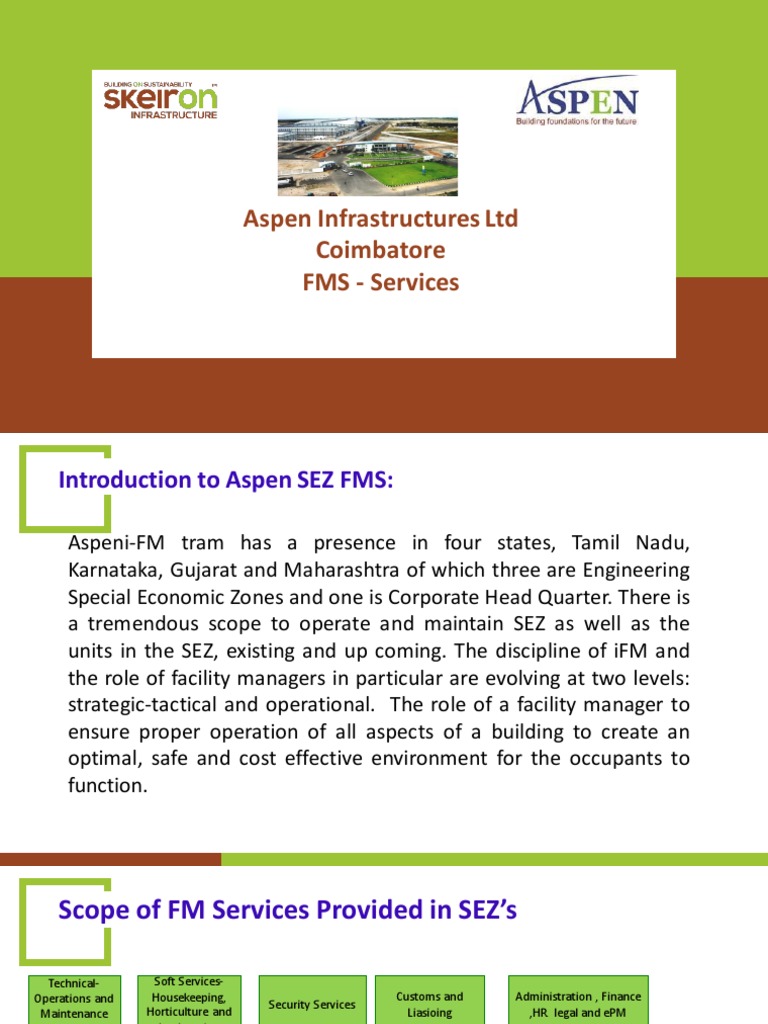 An Introduction to Facility Management Services Provided by Aspen ...