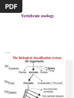 Vertebrate Zoology Lecture Notes | PDF | Vertebrates | Tissue (Biology)
