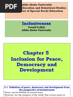 Inclusiveness Chapter - 3 | PDF | Disability | Social Exclusion