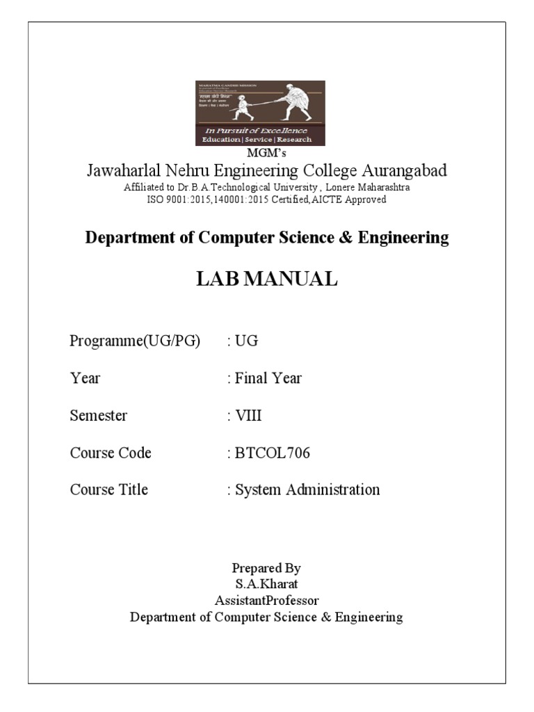 System Administration Lab Manual | Download Free PDF | File Transfer Protocol | Secure Shell