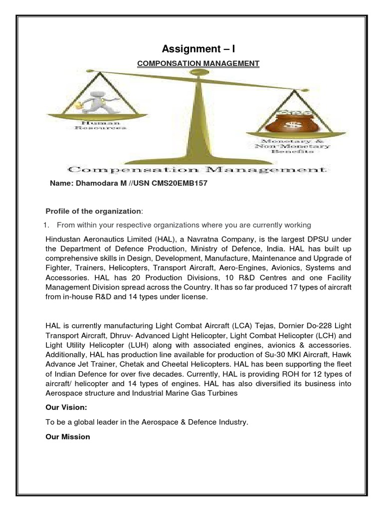 HAL Compensation | PDF | Stocks | Motivation