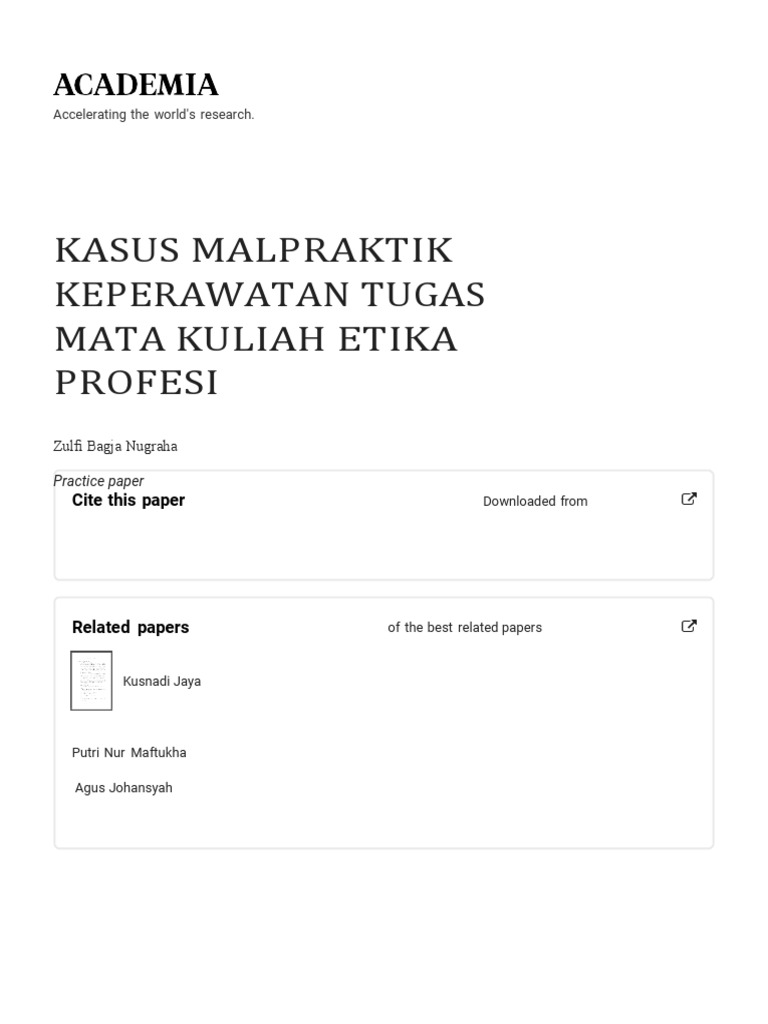 Kasus 1 | PDF
