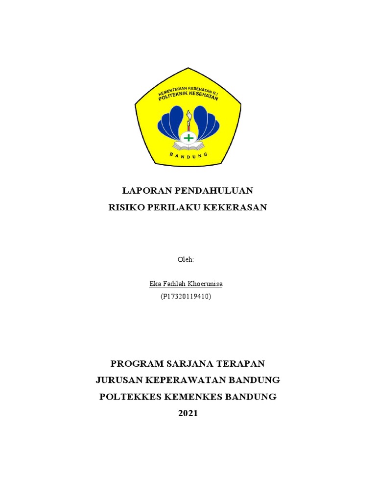 Laporan Pendahuluan RPK | PDF