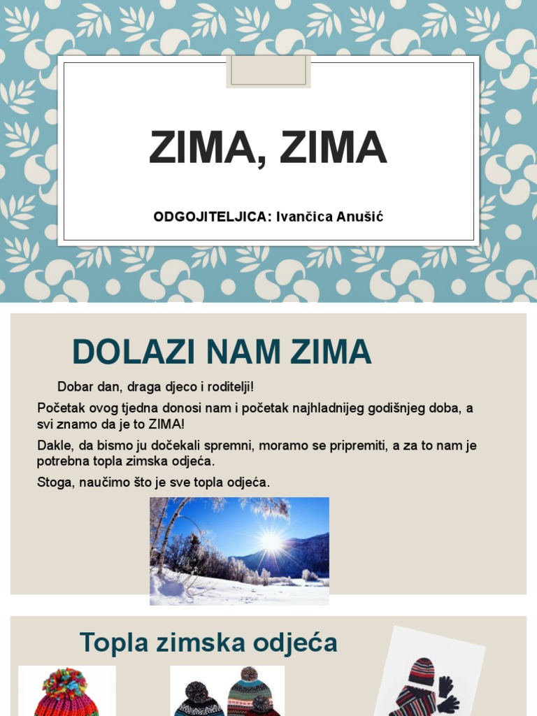 Zima Zima | PDF