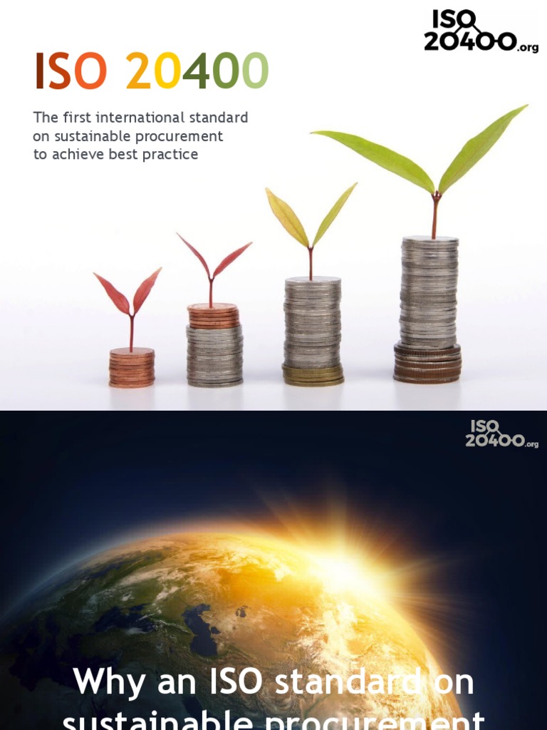 ISO 20400: Sustainable Procurement Guide | PDF | Procurement ...