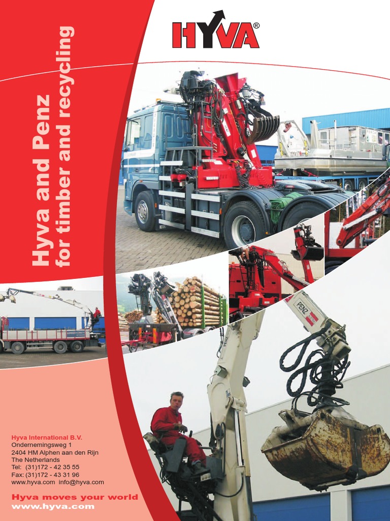 Hyva Moves Your World: Hyva International B.V | PDF | Crane (Machine ...