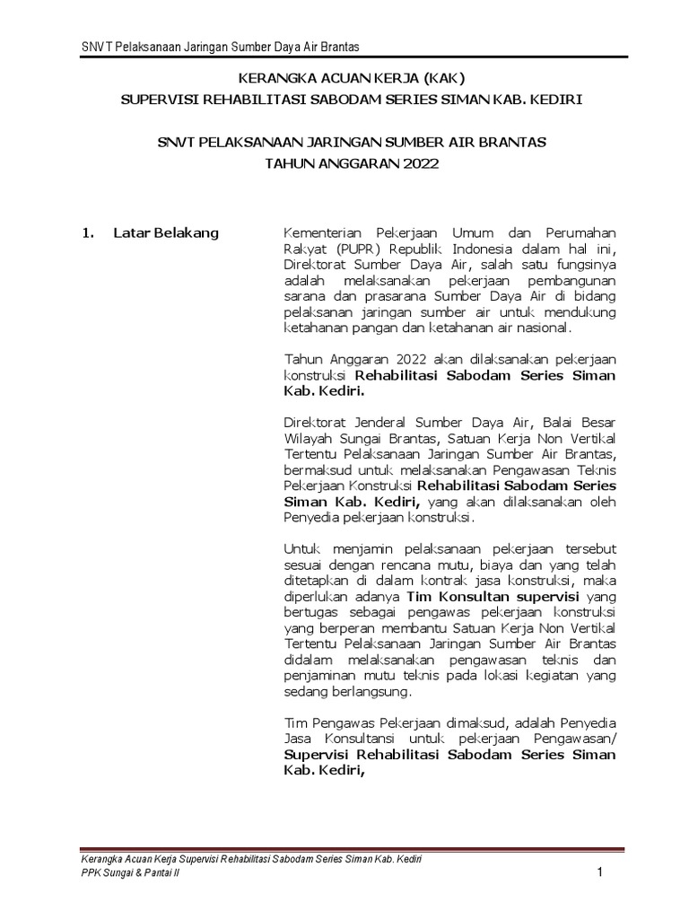 Kak SPV Siman 2022 Ok | PDF