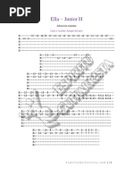 Letra y acordes de "Ella" - Junior H | PDF
