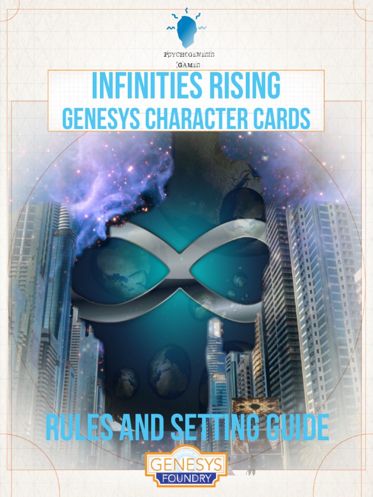 Infinities Rising: Genesys Character Cards | PDF | Universe
