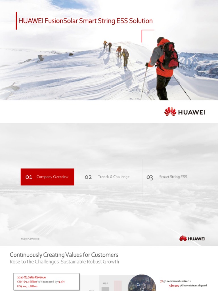 Huawei Fusionsolar Smart String Ess Solution | PDF | Photovoltaics ...