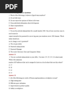IT Officer Exam Questions & Answers | PDF