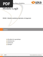 Modelo LOGIT. | PDF | Regresión logística | Matemáticas Aplicadas