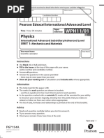 AQA A-Level Physics Paper 1 Predictions 2025 | PDF | Physical ...