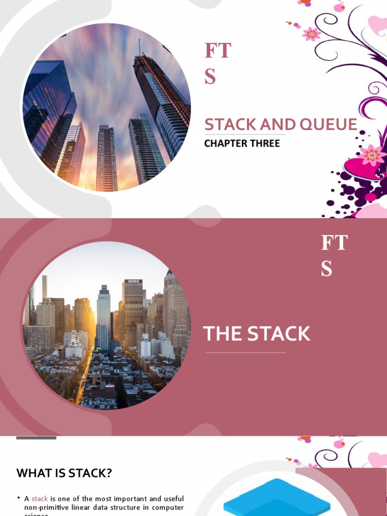 Stack and Queue: Chapter Three | PDF | Queue (Abstract Data Type) | Subroutine