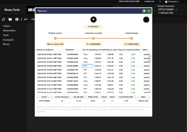 Binary Tools Bot Pdf