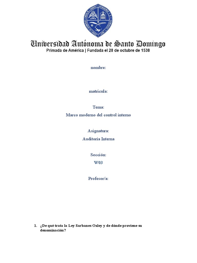 Act 4-1 | PDF | Auditoría | Información
