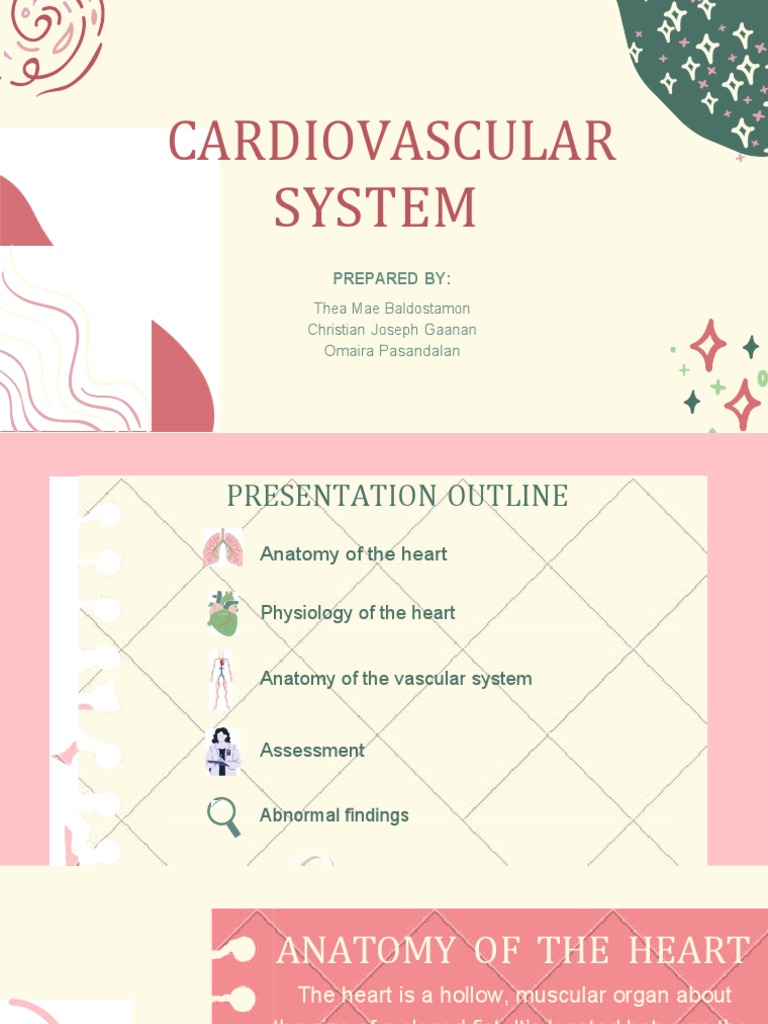 Cardiovascular System | PDF | Heart Valve | Heart