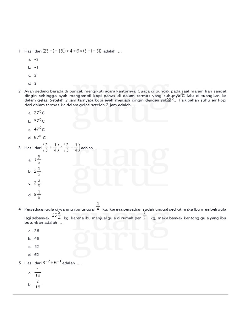 Us Math SMP | PDF | Metode & Bahan Ajar