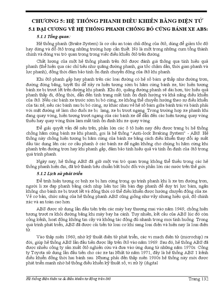 Tailieuxanh Chuong5 He Thong Phanh Abs 5557 | PDF