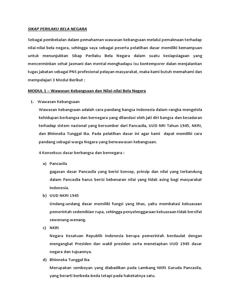 Membuat Ringkasan Materi 3 Modul Agenda I | PDF