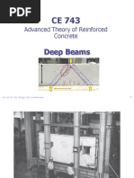 Deep Beam Design | PDF | Beam (Structure) | Bending