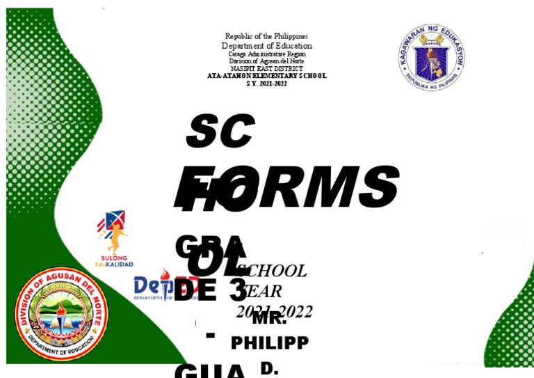 Cover Page On School Forms | PDF