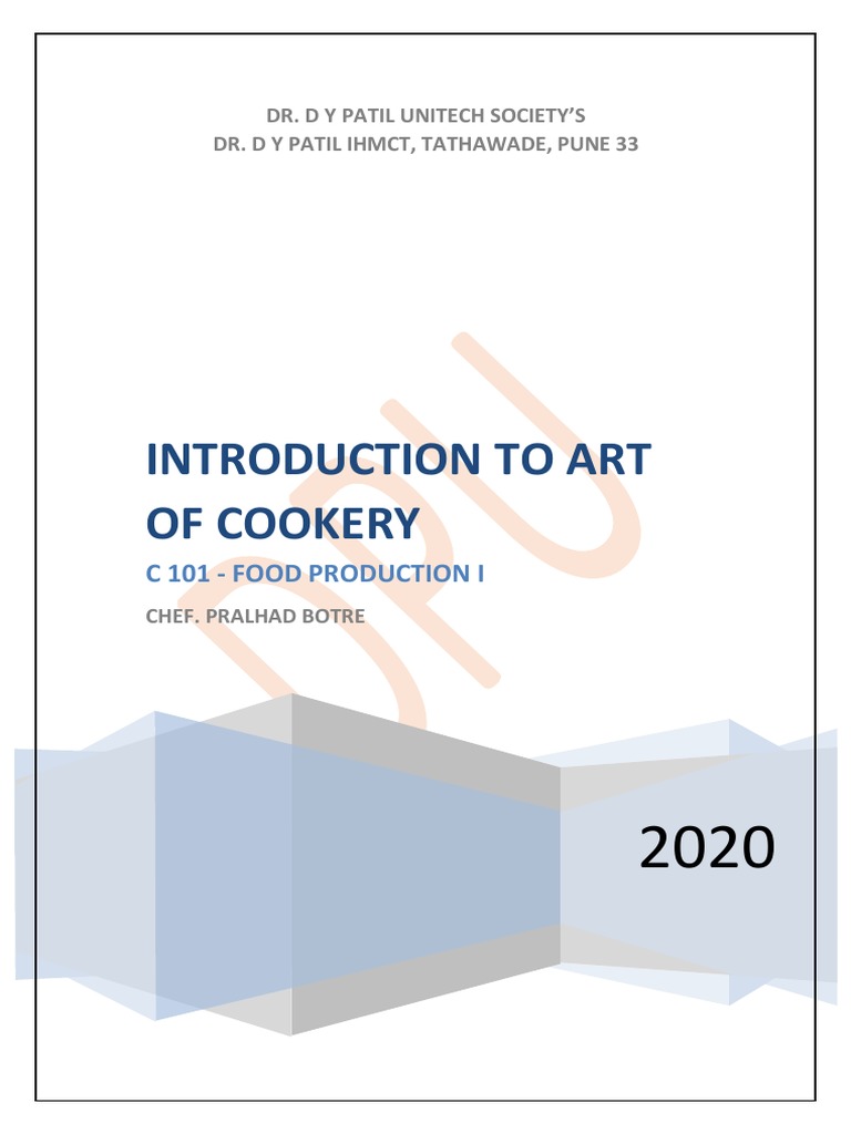 CH 1 Introduction To Professional Cookery | PDF | Cuisine | Regional ...