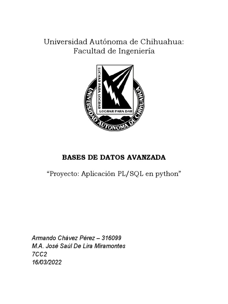 Proyecto Python y SQL | PDF | Interfaz de línea de comando | SQL Proyecto Python y SQL | PDF | Interfaz de línea de comando | SQL