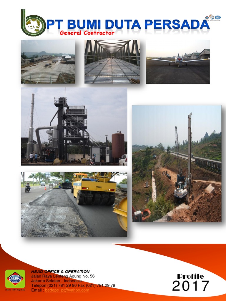 Company Profil Kontraktor | PDF