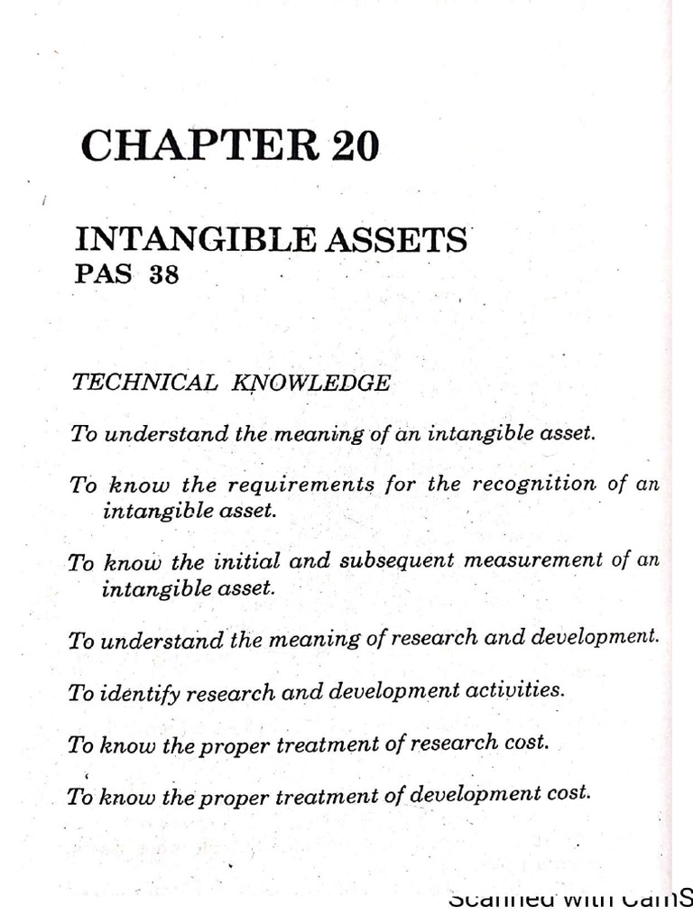 Chapter 20 - Intangible Assets (PAS 38) - Compressed-1-15 | PDF