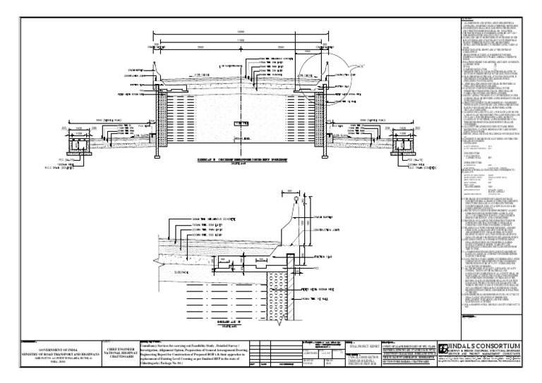 05-Typ X-Section Thro Solid Fill Portion | PDF | Concrete | Lane