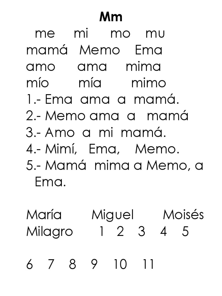 Material Lecto-Escritura. 1o | PDF