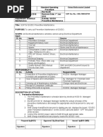 SOP For Assembly and Dismantling of Machine | PDF