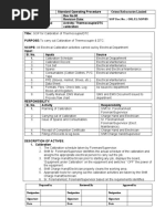 ESD CHECK SHEET | PDF | Power (Physics) | Electronic Engineering