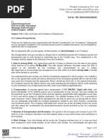 KCC Kuwait Offer Letter | PDF | Employment | Insurance