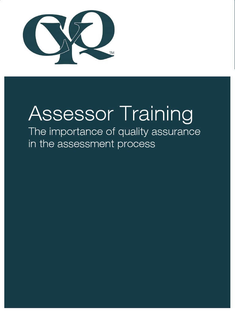 Importance of Quality Assurance in The Assessment Process (P7S3pt1 ...