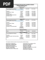NUS Academic Calendar 2024/25 | PDF | Academic Term | Educational Stages
