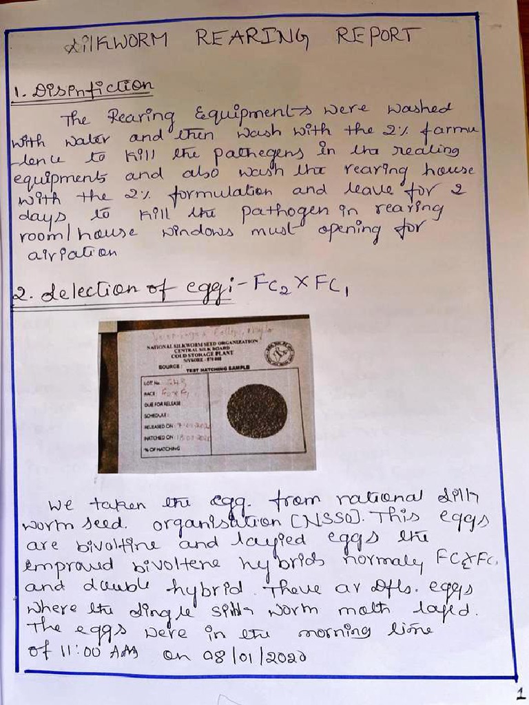 Sericulture 2022 | PDF