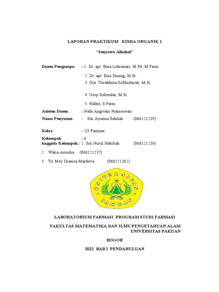 Dr. Apt. Euis Nining, M.Si. 3. Dra. Trirakhma Sofihidayati, M.Si. 4. Usep Suhendar, M.Si. 5 ...