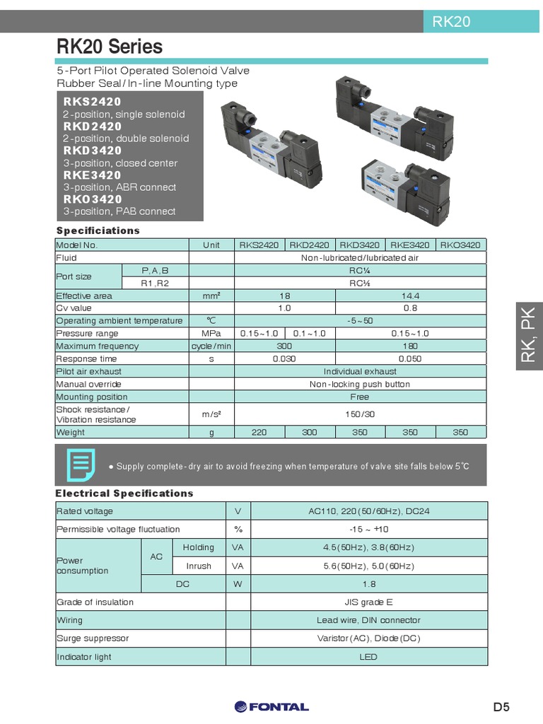 RK20 Series: RKS2420 RKD2420 RKD3420 RKE3420 RKO3420 | PDF | Electrical ...
