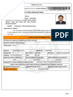 Documents For Caste Validity | PDF