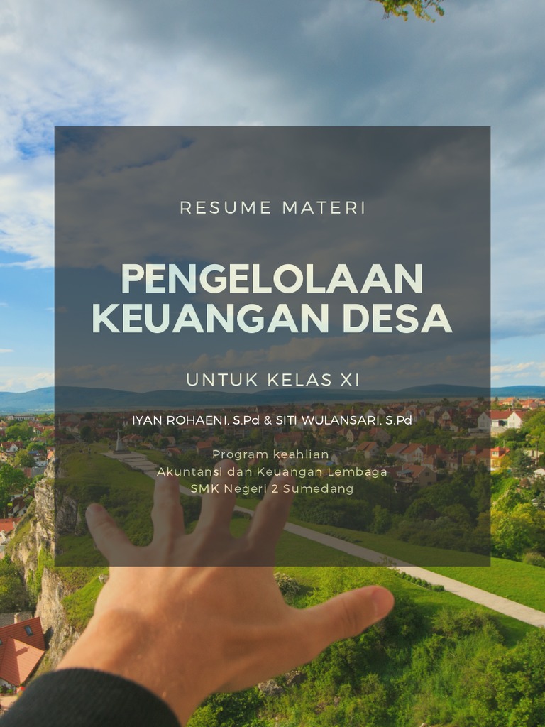 Pengertian Dan Struktur Pengelolaan Keuangan Desa Pdf