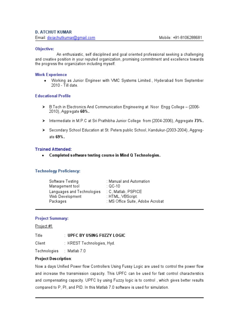 Atchut Kumar Divi | PDF | Computing | Computer Science