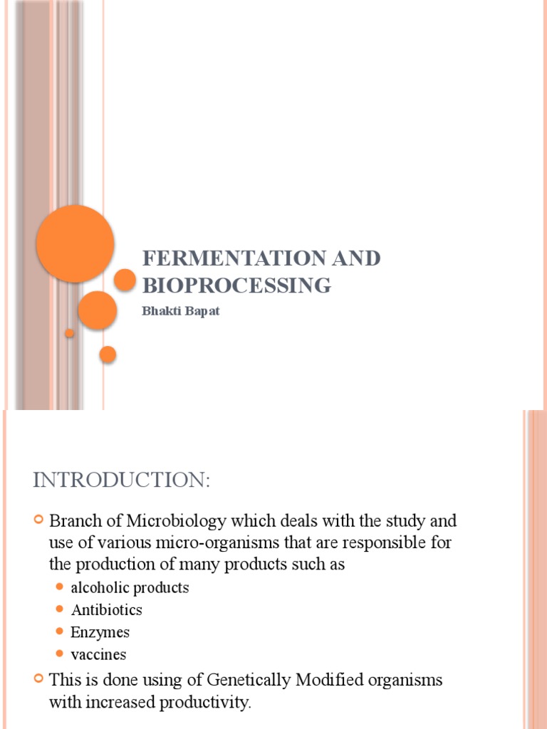 Industrial Microbiology and Fermentation | PDF | Fermentation | Sucrose