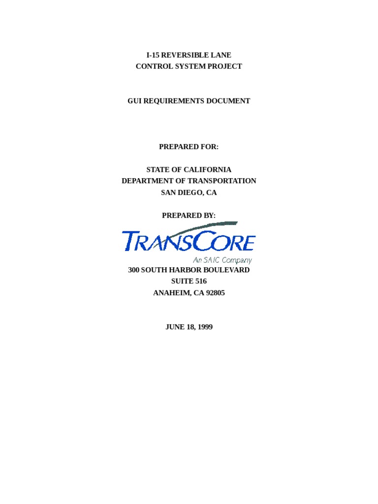 SE Example - I-15 Graphical User Interface Requirements | PDF | Icon ...