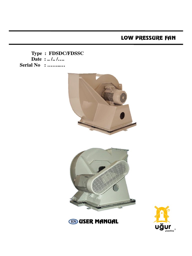 Low Pressure Fan-En 2017 | PDF | Belt (Mechanical) | Electric Motor